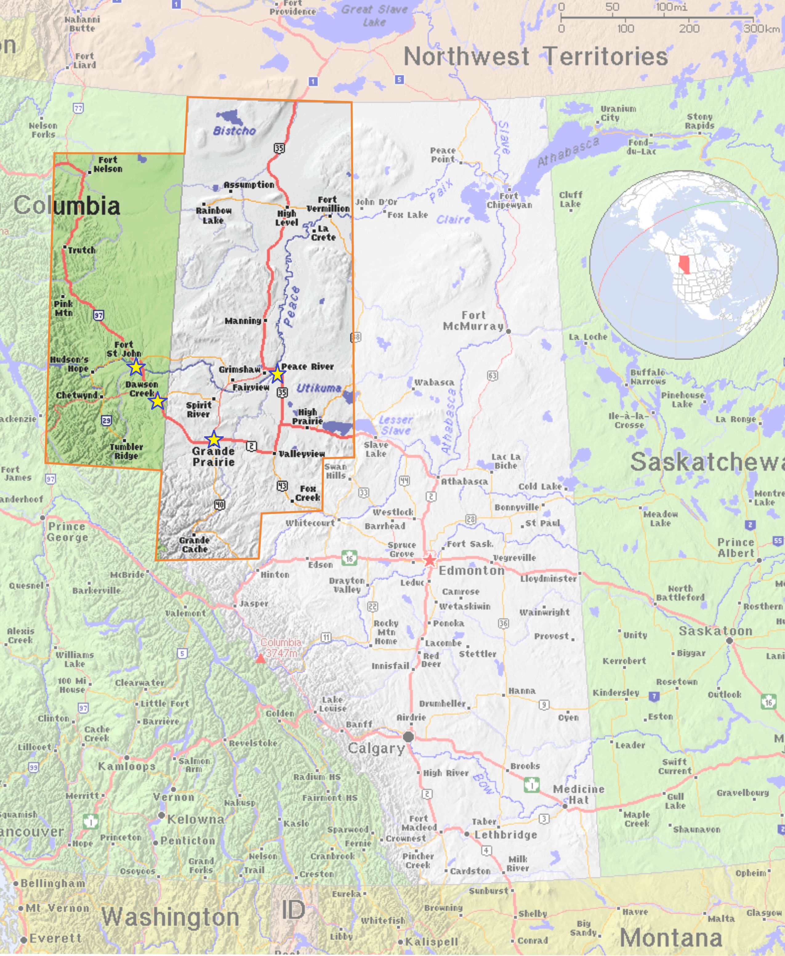 Service Area Map | Plant & Associates